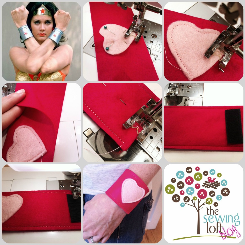 {KISS How To} Super Hero Cuffs - The Sewing Loft