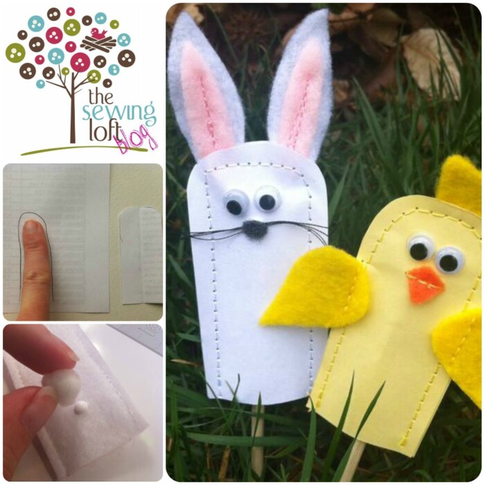 Finger Puppets are easy to make | Easter Finger Puppets