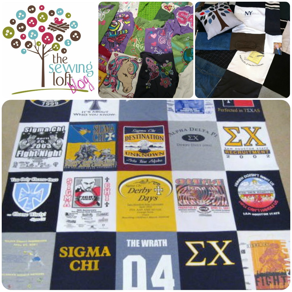 {How To} Memory Quilt - part 2 stitching - The Sewing Loft