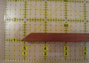 Wooden Iron | Mushroom Mug Rug Pattern National Sewing Month