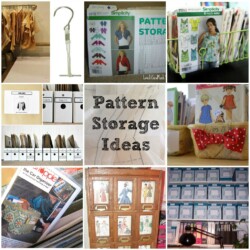 Pattern Storage Ideas and Tips | Round up of Pattern Storage Ideas