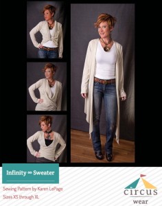 Selfish Sewing WIP | Infinity Sweater - The Sewing Loft