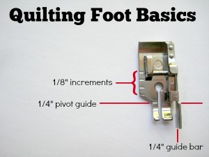 Quilting Foot or Patchwork Foot - The Sewing Loft