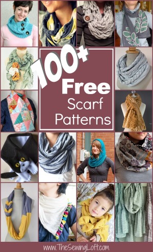 100+ Free Scarf Patterns - The Sewing Loft