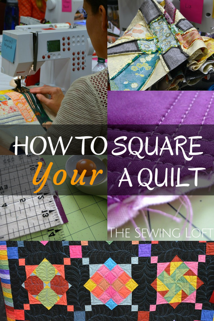 Learn How to Square a Quilt - The Sewing Loft