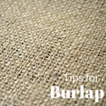 Burlap Fabric - Sewing Term - The Sewing Loft