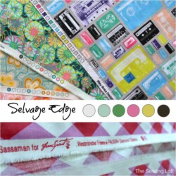 Fabric Selvage - Sewing Term - The Sewing Loft