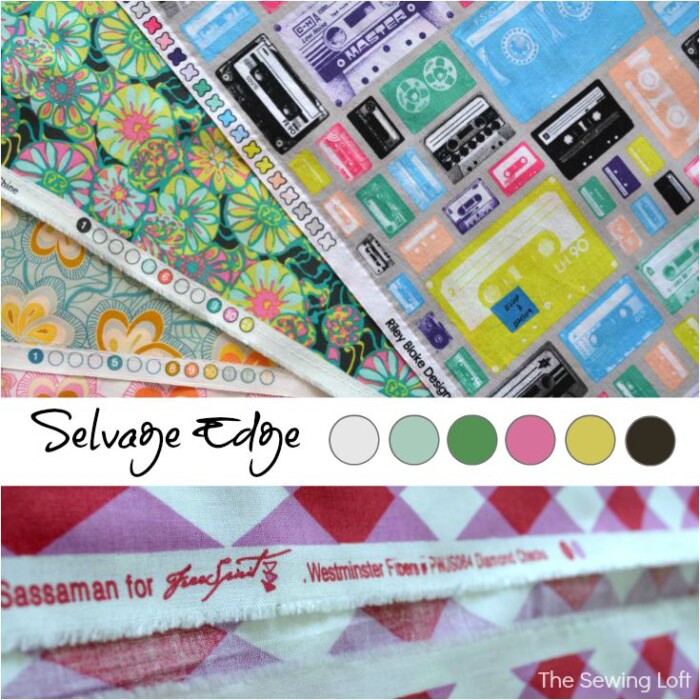 Fabric Selvage - Sewing Term - The Sewing Loft