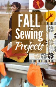 16 Fall DIY Sewing Projects - The Sewing Loft