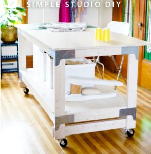 15 Inspiring Sewing Table Designs - The Sewing Loft