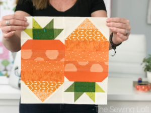 Carrot Top Block | Blocks 2 Quilt - The Sewing Loft