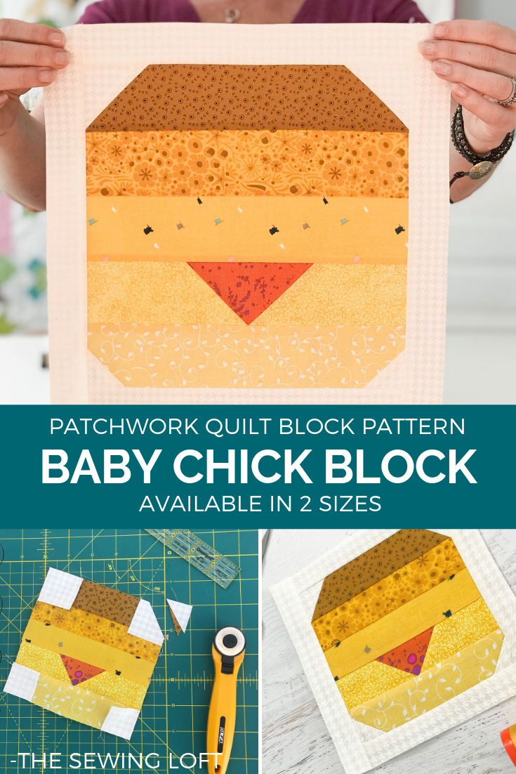 Baby Chicks Quilt Block | Blocks 2 Quilt - The Sewing Loft