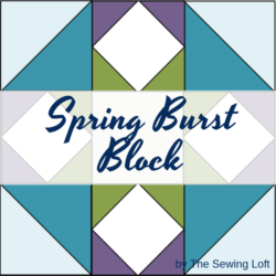 Spring Burst Quilt Block | Blocks 2 Quilt - The Sewing Loft