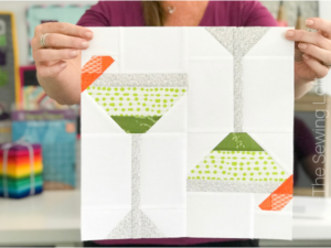 Cocktail Hour Quilt Block | Blocks 2 Quilt - The Sewing Loft
