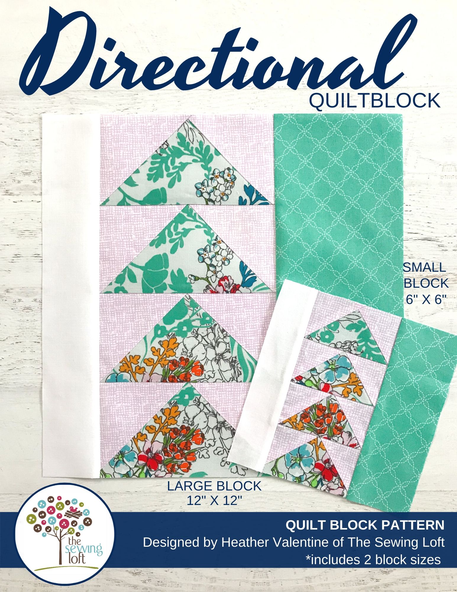Directional Quilt Block | Blocks 2 Quilt - The Sewing Loft