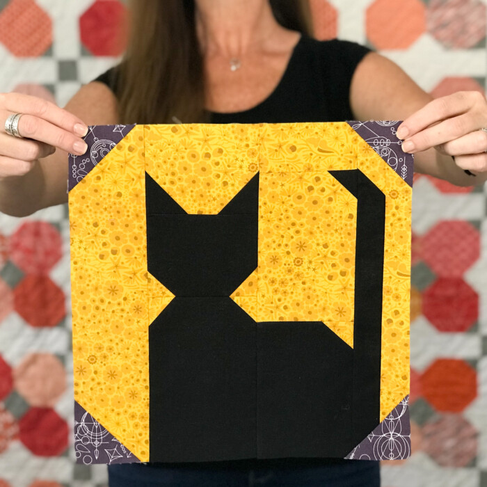 Silhouette Moon Quilt Block | Blocks 2 Quilt - The Sewing Loft