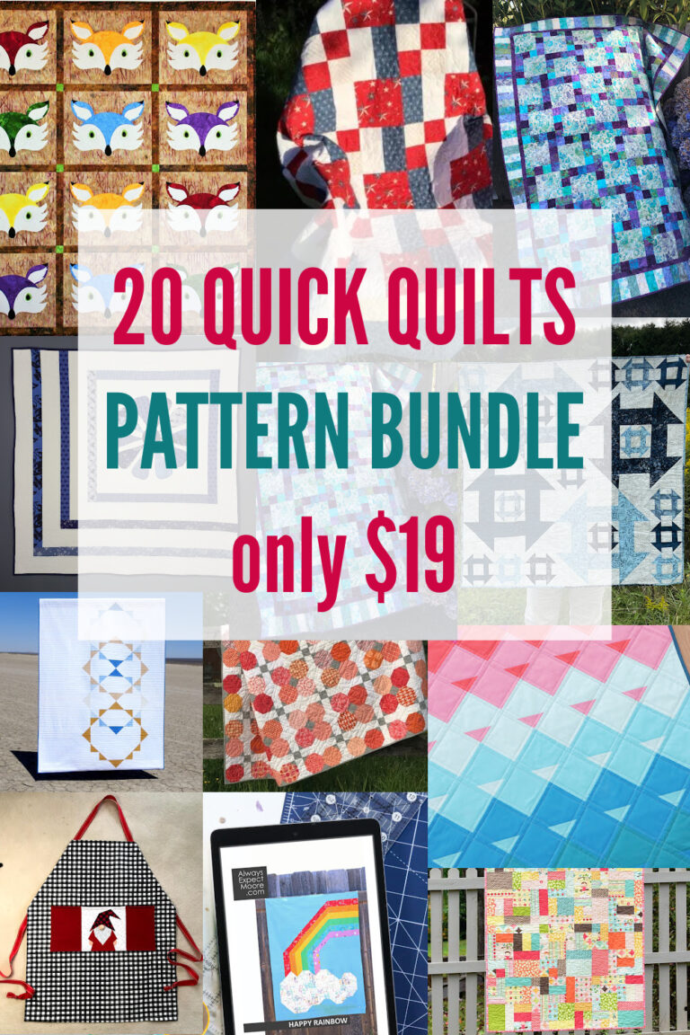 Limited Time Offer | Quick Quilt Pattern Bundle - The Sewing Loft