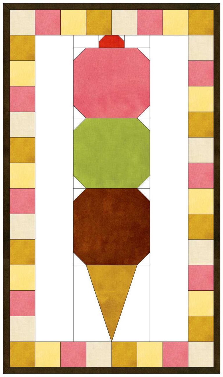 Triple Scoop Quilt Block | Blocks 2 Quilt - The Sewing Loft