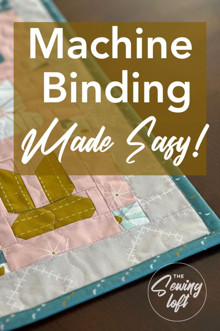 Machine Binding with the Edge Joining Foot - The Sewing Loft